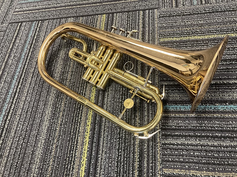 RARE Holton F100 Flugelhorn with Copper Bell and Protec case! | Reverb