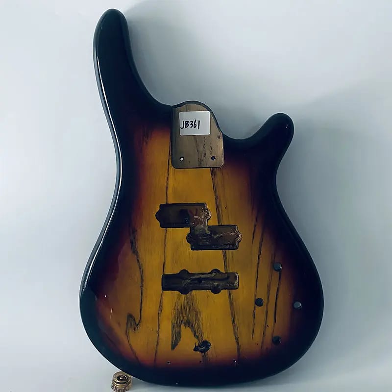 Transparent Tobacco Burst Bass Guitar Basswood Body | Reverb