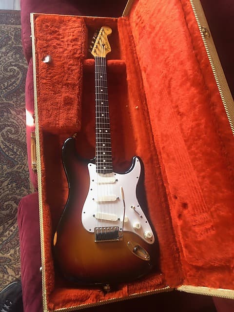 62 USA Strat Reissue Fender Stratocaster 1983 - 3 Color | Reverb