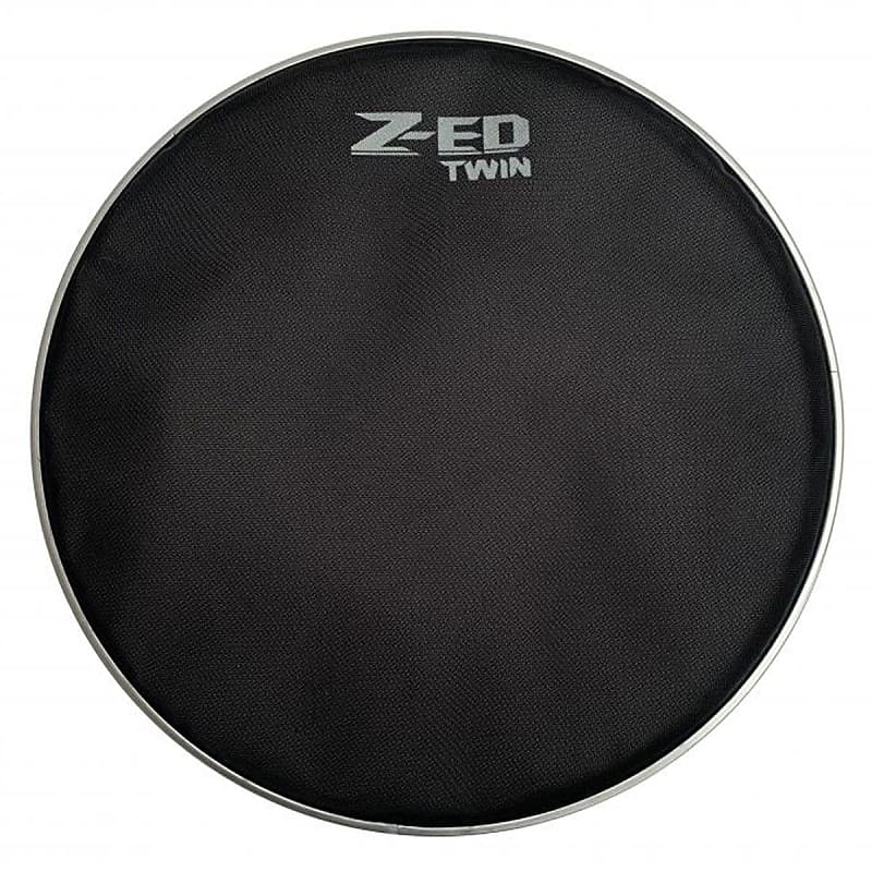 Z-ED Twin Ply Mesh Drum Heads - Black-16" | Reverb