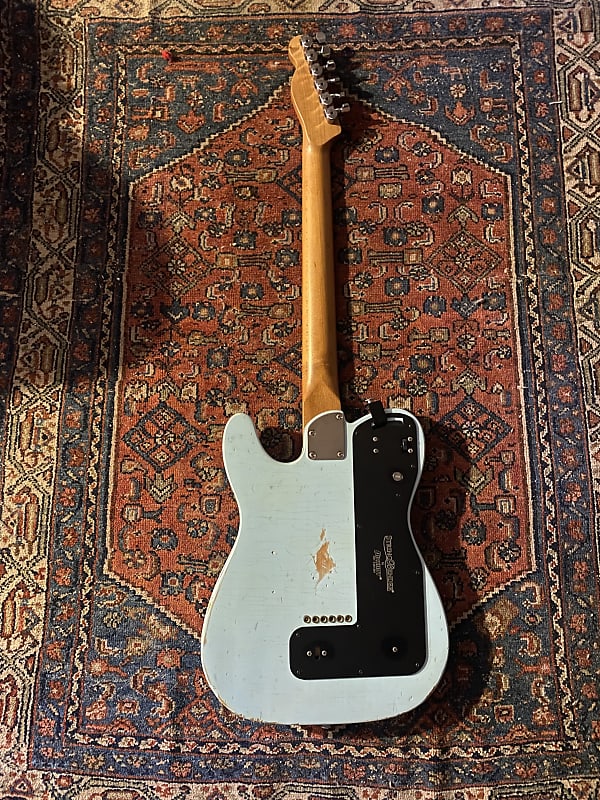 Custom Built B-Bender telecaster 2023 - Sonic Blue Nitro | Reverb