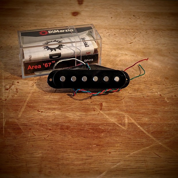 DiMarzio Area '67 DP419 Black | Reverb