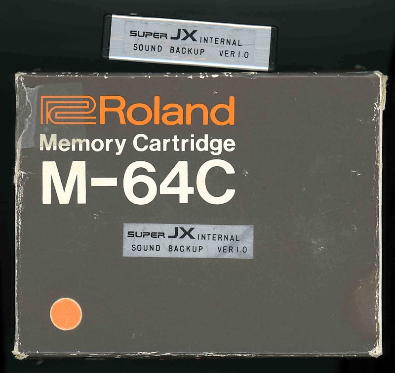 Roland M-64c & Roland M-16c Super JX Sequencer Data 1.0 | Reverb