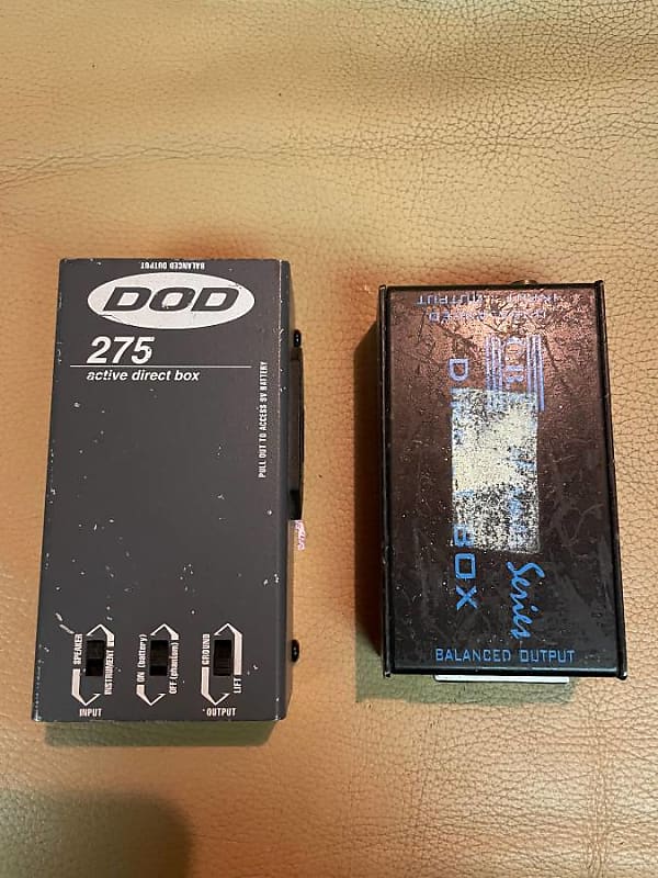 CBI and DOD DI boxes - Black | Reverb