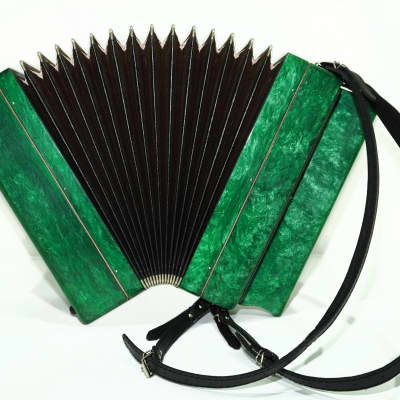 Russian Bayan Chromatic Button Accordion Tula 202, Tulskiy | Reverb