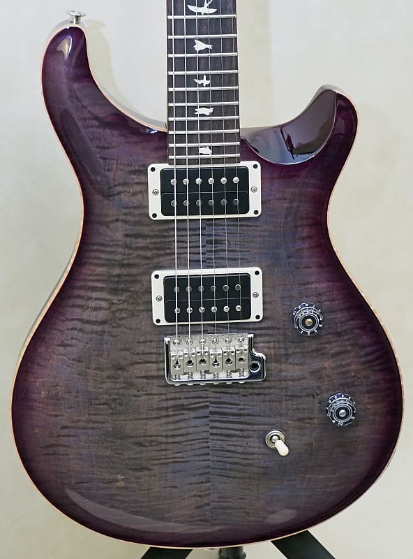 PRS USA CE24 Electric Guitar Faded Gray/Black/Purple Burst | Reverb