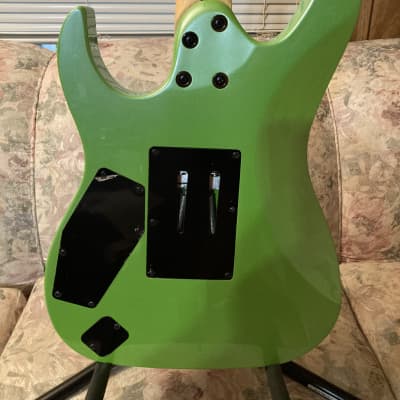 Mitchell HD400 HSH Electric Guitar With A Lime Green Metallic | Reverb