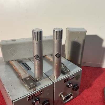 Neumann KM 54 PAIR TUBE MIKROFON VINTAGE GENUINE | Reverb