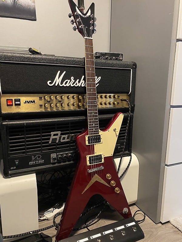 Dean ML Metallic Red | Reverb