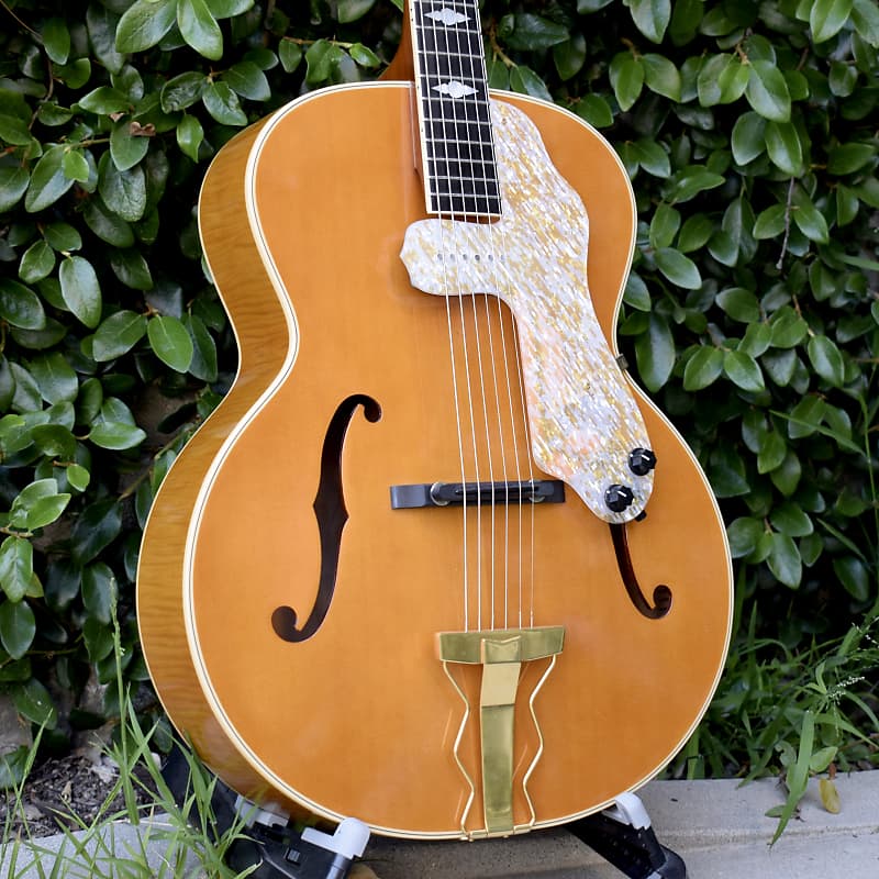 Epiphone Masterbilt Deluxe De Luxe Acoustic Archtop with | Reverb