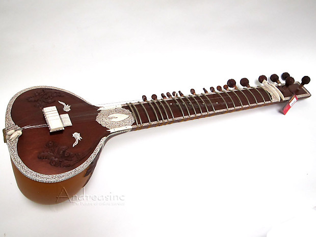 Mid-East Manufacturing Sitar, Professional, Single Toomba, GR | Reverb