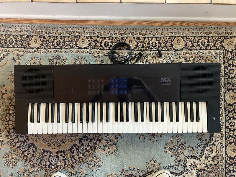 Vintage 1985 Lowrey Genius G-80 61-Key PCM Keyboard Made in | Reverb