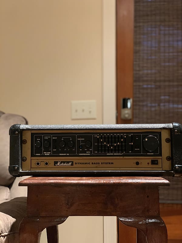 Marshall Dynamic Bass System 400 Watt Bass Head. Made in UK. | Reverb