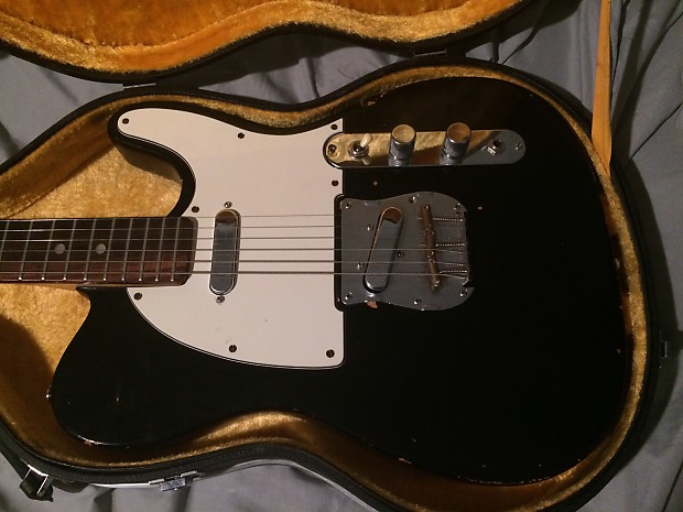 ibanez telecaster 1971 black | Reverb