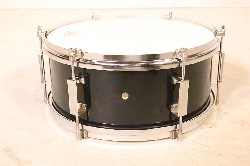Percussion Plus 5x12" Black Junior Single Tension Snare Drum | Reverb