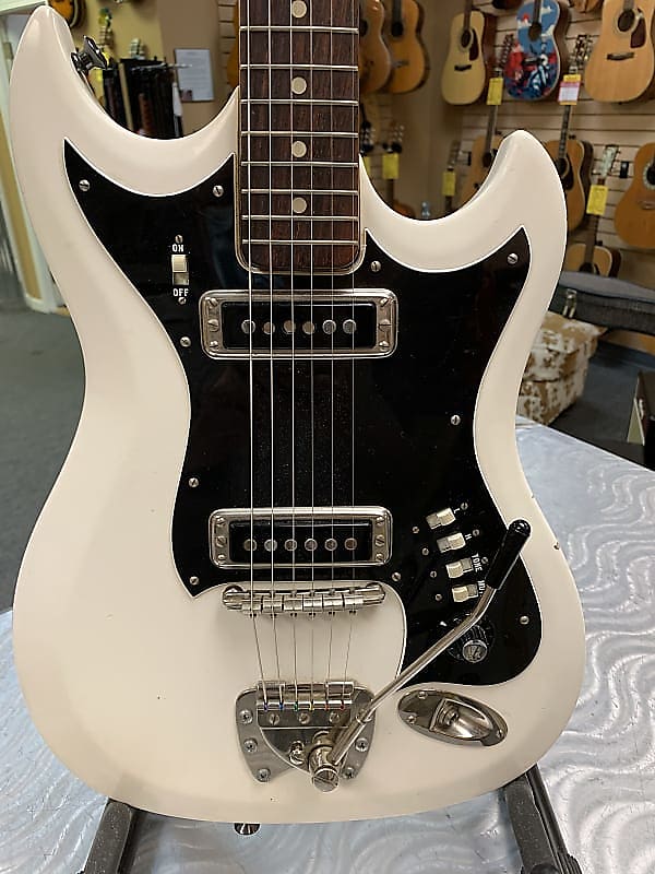 1966 Hagstrom II - White | Reverb