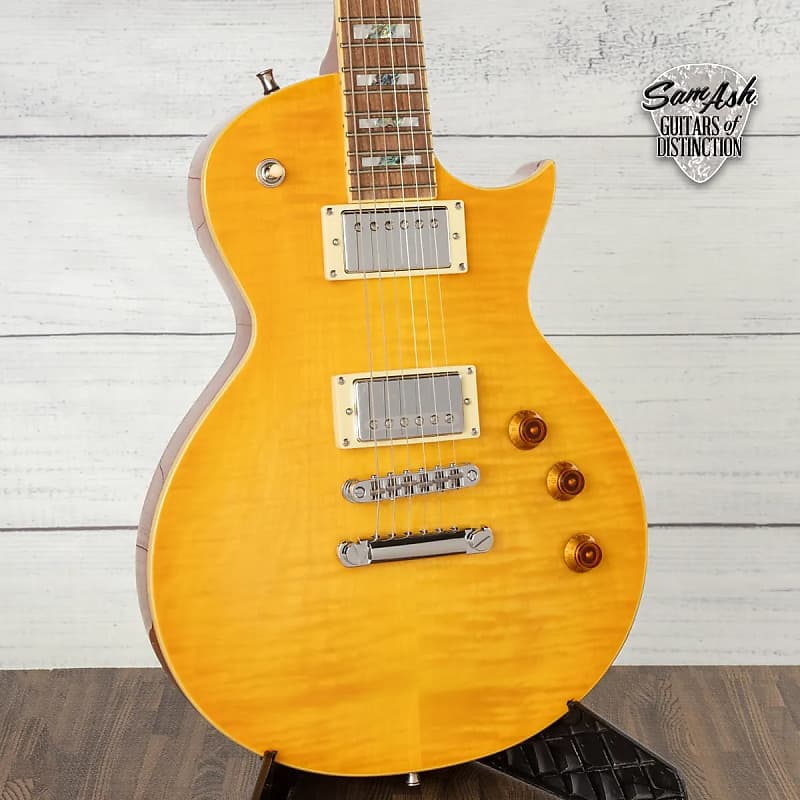 ESP LTD AS-1 Alex Skolnick Signature Electric Guitar Lemon | Reverb