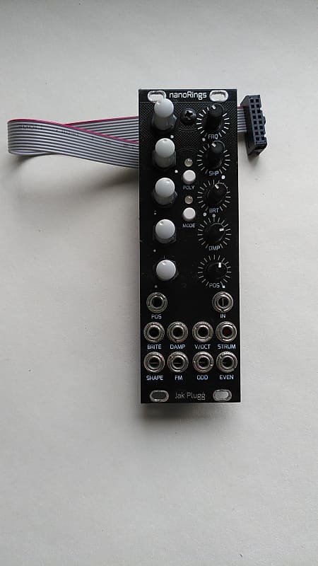 Mutable Instruments Rings 2020 - Black Aluminium panel | Reverb