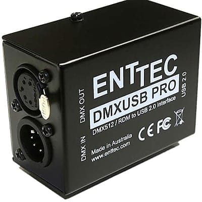 ENTTEC ENTTEC DMX USB Pro 512-Channel USB DMX interface BRAND | Reverb