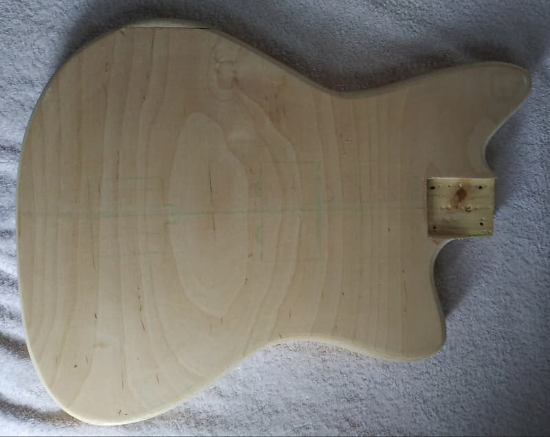 Offset Jazzmaster Style Project Guitar Body (2021) | Reverb