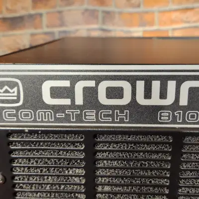 Crown Com-Tech 810 Power Amplifier | Reverb