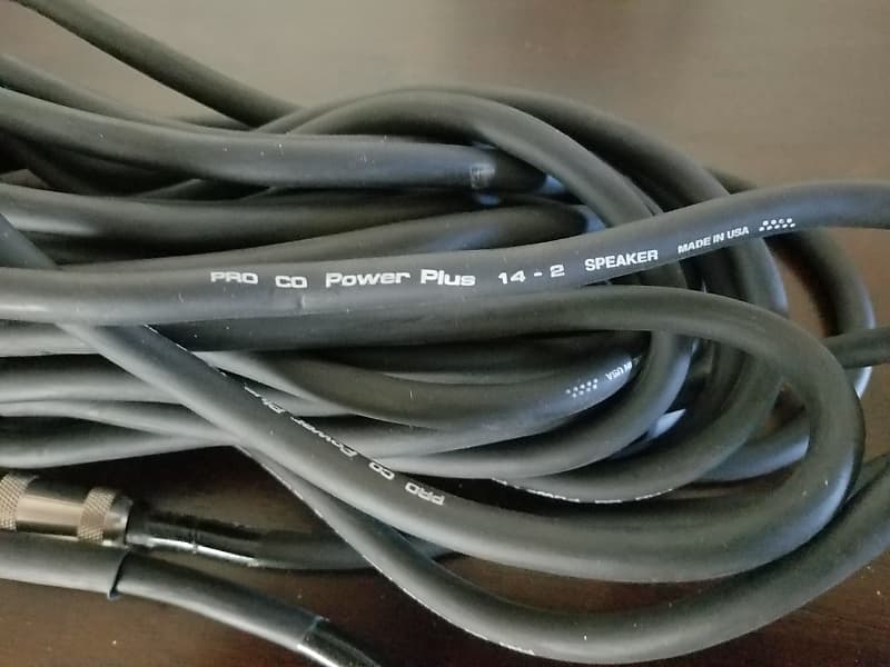 PROLINE-PRO CO Power Plus 25Ft (14-2) 1/4" to 1/4" SPEAKER | Reverb