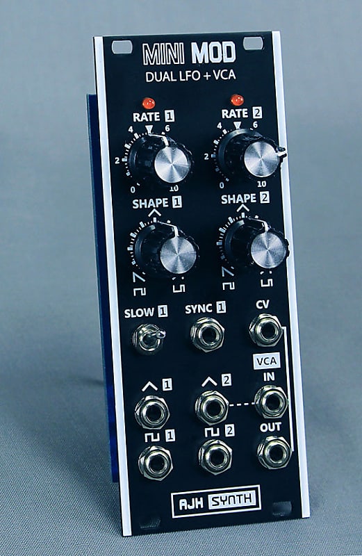 AJH SYNTH DUAL LFO & VCA BLACK EDITION : BRAND NEW : [DETROIT | Reverb