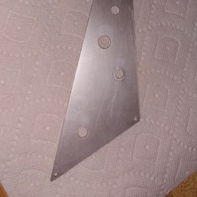 Jackson aluminum Randy Rhoads flying V pickguard | Reverb