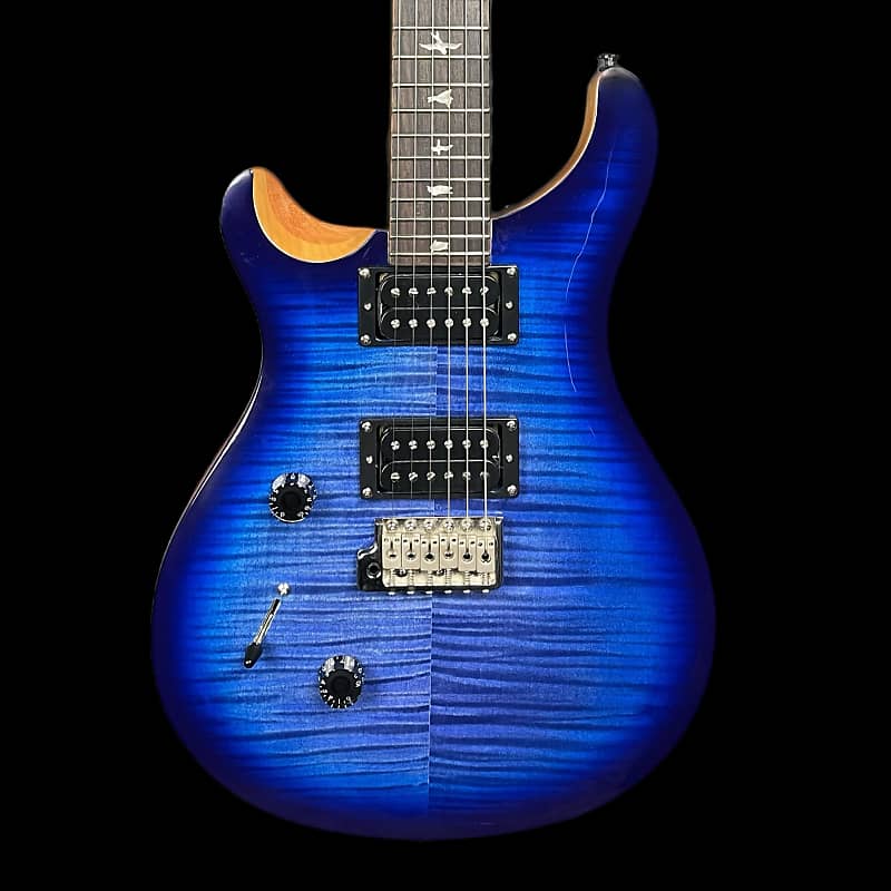 PRS SE Custom | Custom 24 "Lefty" - Faded Blue - Left-Handed | Reverb