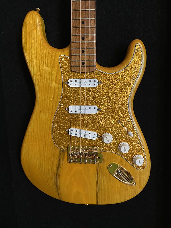 Warmoth/Fender/Seymour Duncan Stratacaster 2021 Unicorn Spit | Reverb