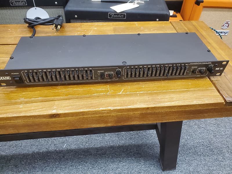 Rane ME15 EQ rack mount eq clean with atached ac plug made in | Reverb