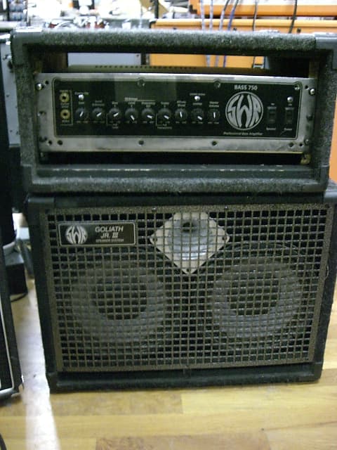 SWR Bass 750 /Goliath Junior III Bass Amp Combo | Reverb