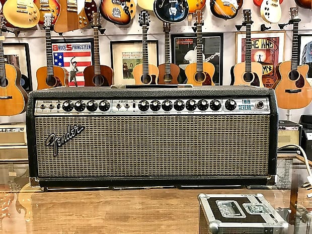 Fender Twin Reverb Head 1970s 100-Watt 1970s Silverface | Reverb UK