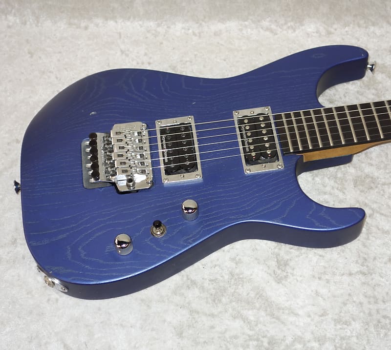 USA Jackson Dinky DK2 DK-2 electric guitar in blue DR-2 DR2 | Reverb