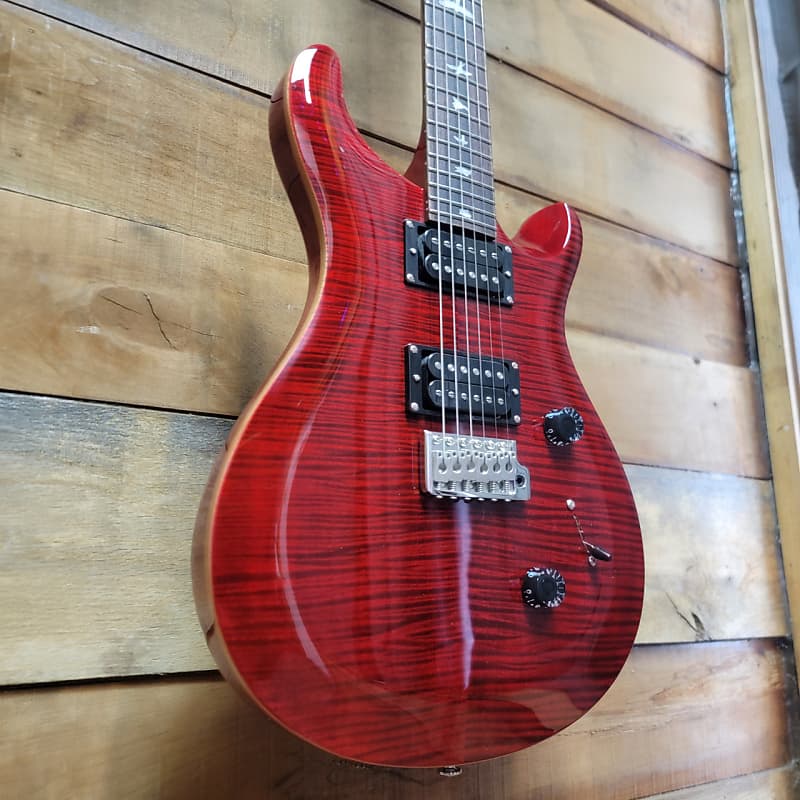 PRS SE Custom 24 - Limited Edition Ruby w/ Bag | Reverb