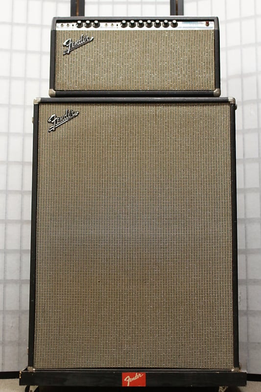 1971 Fender TFL5005D Bandmaster Head & Bandmaster Rev 12" | Reverb