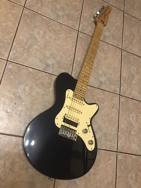 2003 Godin SD Metallic blue electric guitar | Reverb