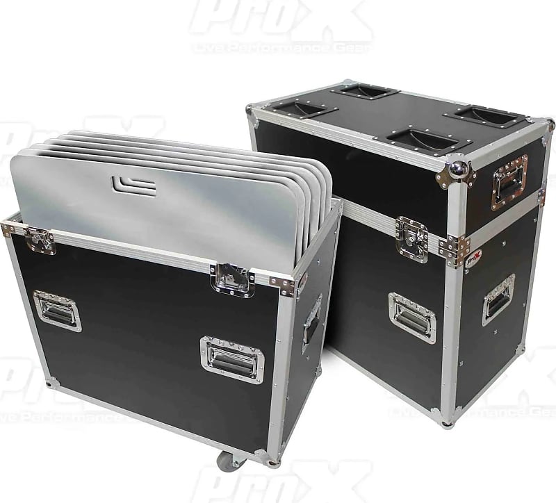 Flight/Road Case With 6 Pieces 30" x 30" Aluminum Base Plate | Reverb