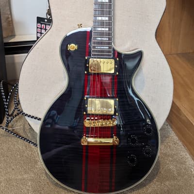 Firefly Elite LP 2022 (Scorpion) Black/grey and red | Reverb