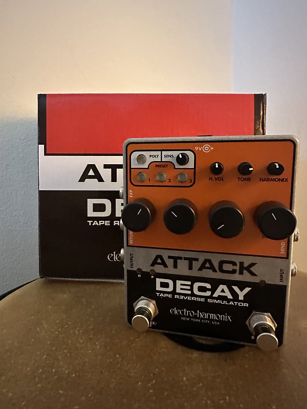Electro-Harmonix Attack Decay Reverse Tape Simulator 2019 - | Reverb