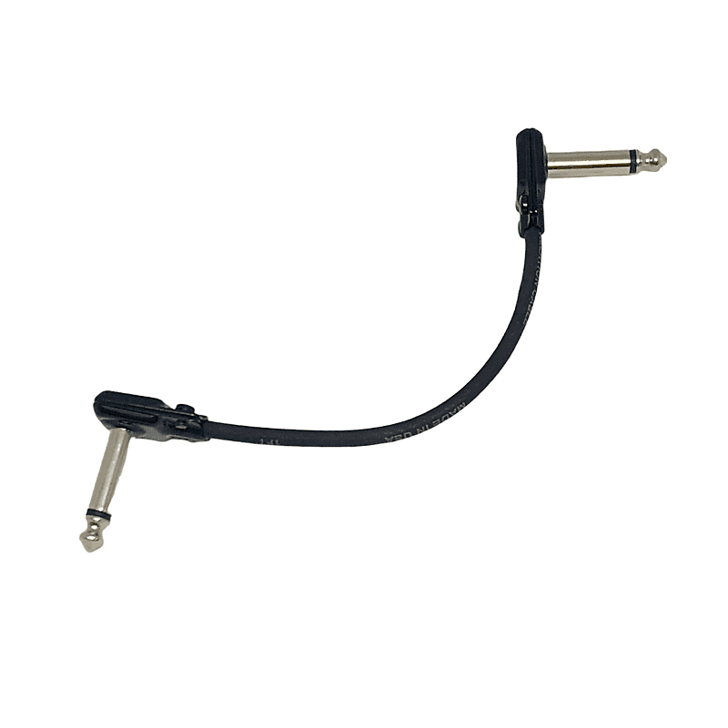 Evidence Audio 6" Blackrock Pedal Patch Cable with SP400 | Reverb