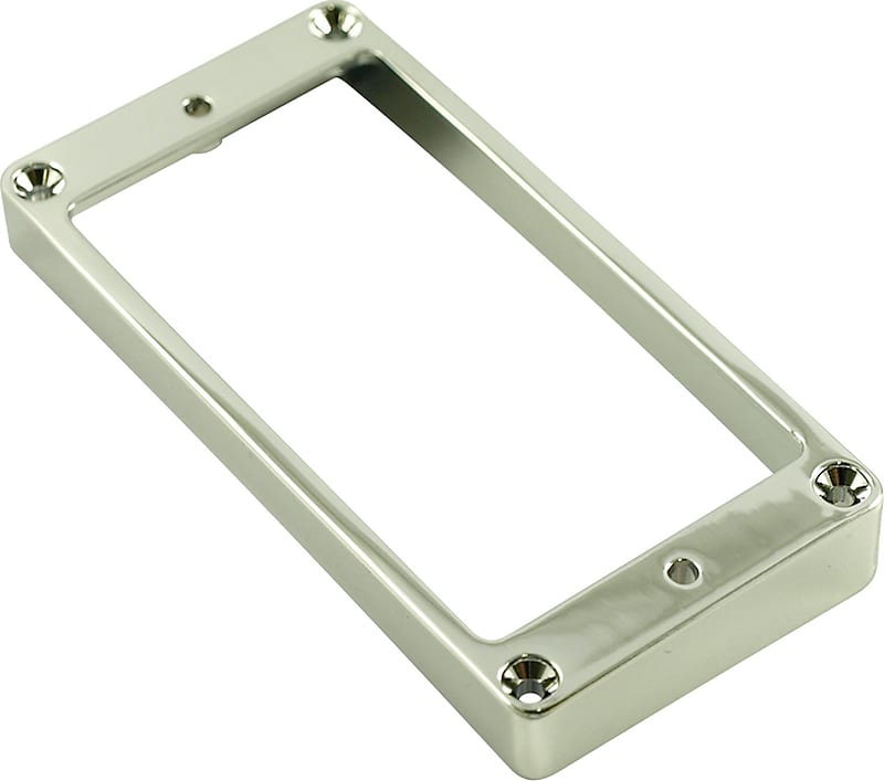 WD Metal Humbucker Pickup Mounting Ring - Arched - Chrome - | Reverb