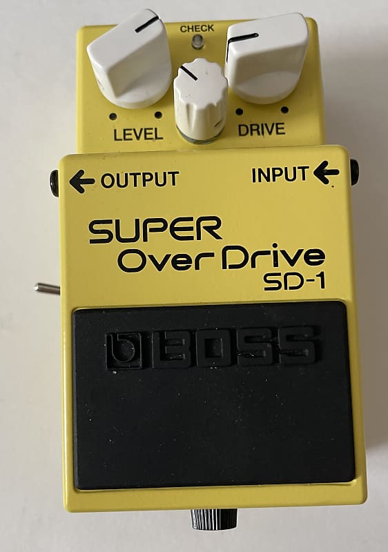 Boss SD-1 Super OverDrive (Alchemy Audio MODDED) - Yellow | Reverb