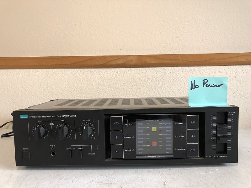 Sansui A-901 Amplifier Integrated Amp Audiophile Vintage | Reverb