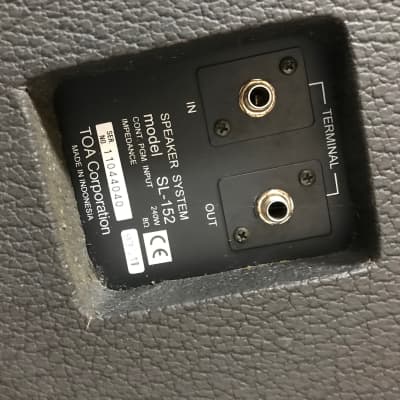 USED TOA 240 Watts Speaker System SL-152 Pair of 2 Local | Reverb
