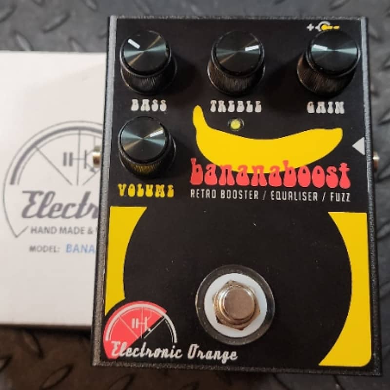 Electric Orange Bananaboost Equalizer Fuzz Colorsound | Reverb UK