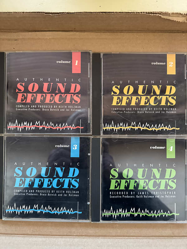 Authentic Sound Effects Volume 1-4 1995 | Reverb