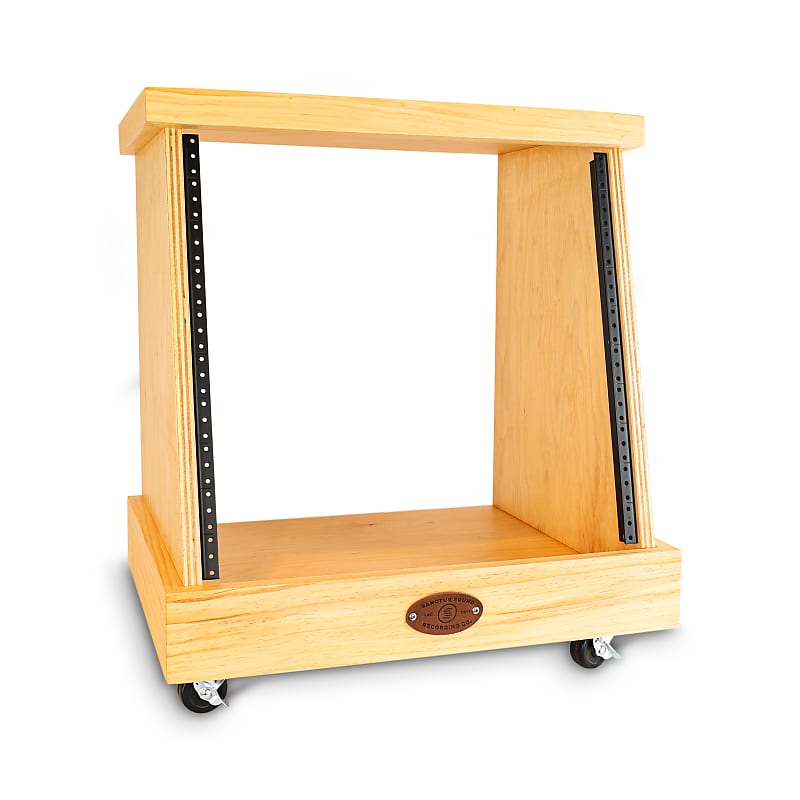 Sanctus Sound 10U Slanted Studio Floor Rack - Slim | Reverb