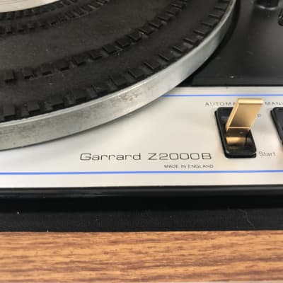 Vintage Garrard Z2000B Audiophile Turntable | Reverb