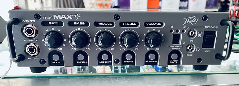 Peavey Mini Max 600 Watt Micro Bass Amplifier Reverb